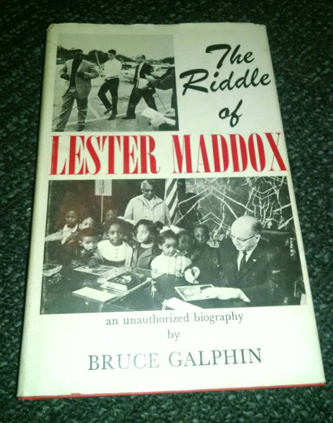 Vintage Book Biography of Lester Maddox by Galphin Camelot Publishing ...