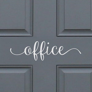Office Door Decal, Entryway Office Sticker, Storefront Business Signage ...