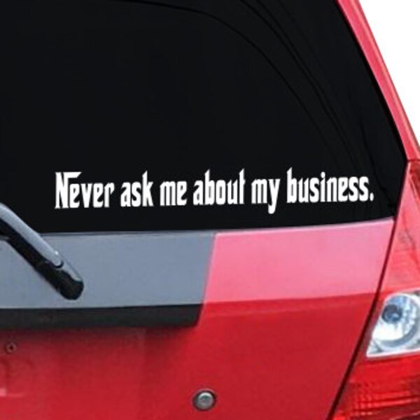 Mafia Decal - Etsy