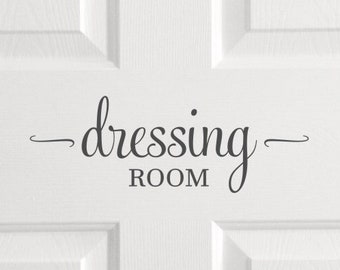 Fitting Room Decal - Etsy