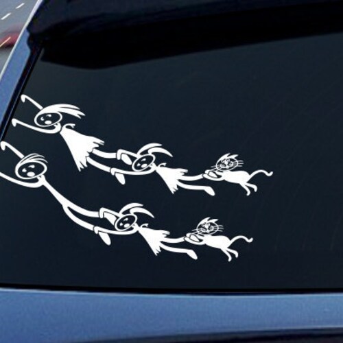 Funny Stick Figure Car Decal Stick Family Sticker Mom Dad - Etsy