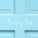 Hidey Ho Front Door Decal House Door Greeting Cute Welcome - Etsy
