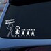 Single Mom Stick Figure Decal Husband Position Available Car | Etsy
