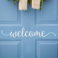 Welcome Signs Decal - Free Shipping!! - Etsy