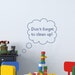 Clean Your Room Wall Decal, Messy Kids Wall Quote Humor, Teachers ...