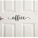 Office Door Decal, Entryway Office Sticker, Storefront Business Signage ...