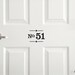 House Number Decal - Door Number Decal - Address # Sticker for Home ...