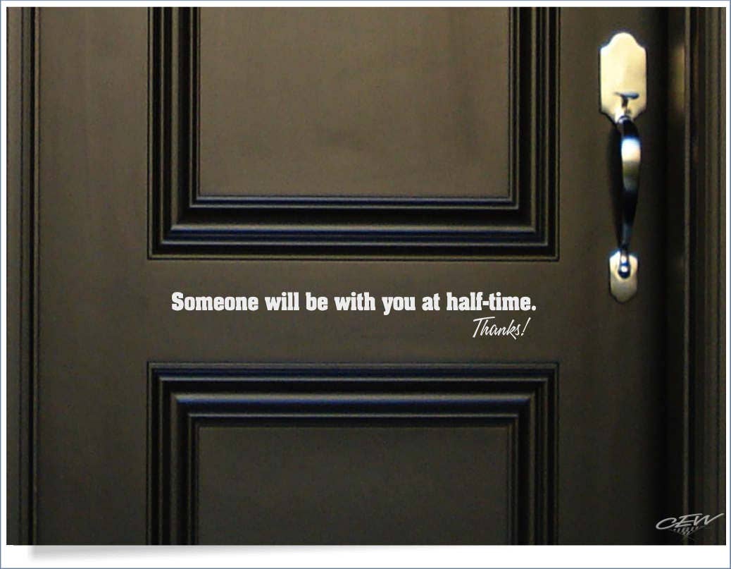 Football Front Door Decal Sports Theme Door Saying - Etsy