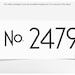 House Number Decal Street Address Sticker for Home - Etsy