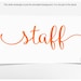 Staff Door Decal Employees Sticker Business Door Saying - Etsy