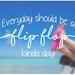 Flip Flops Wall Decal, Beach Theme Wall Quote, Life is Better in Flip ...