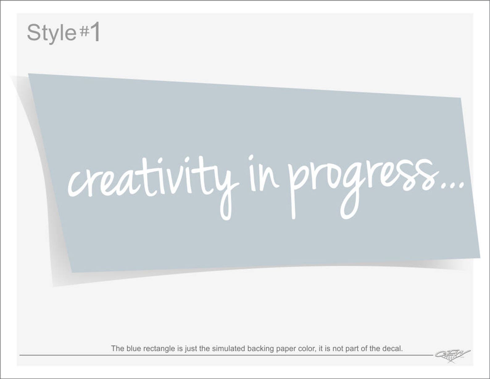 Creativity Wall Decal Inspiring Artistic Quote Art and Craft - Etsy