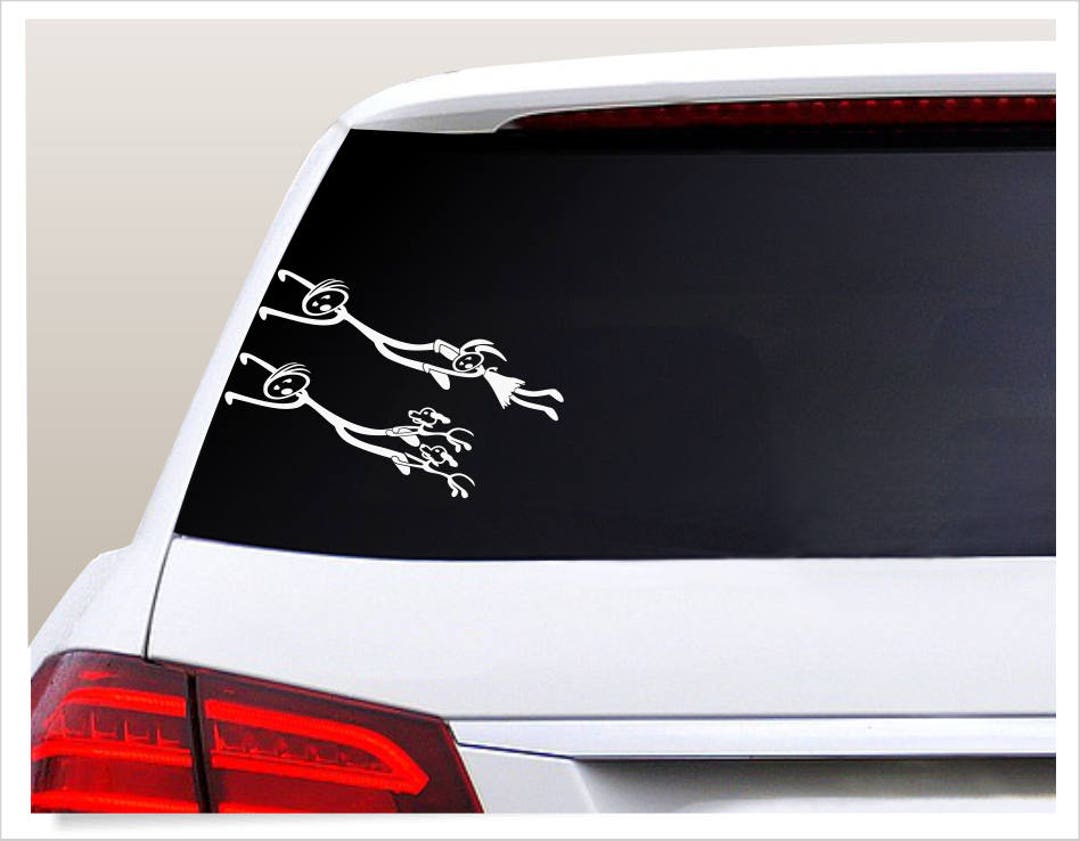 Stick Figure Car Humor, Funny Stick Family Decal, Cute Family Sticker ...