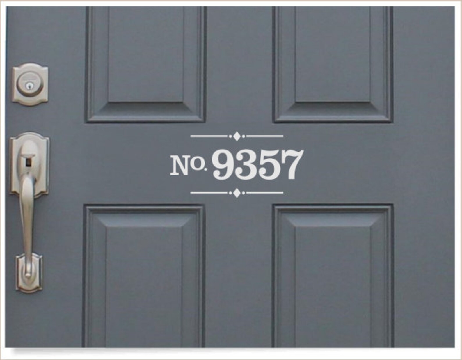 House Number Door Decal Address Sticker for Home Apartment - Etsy
