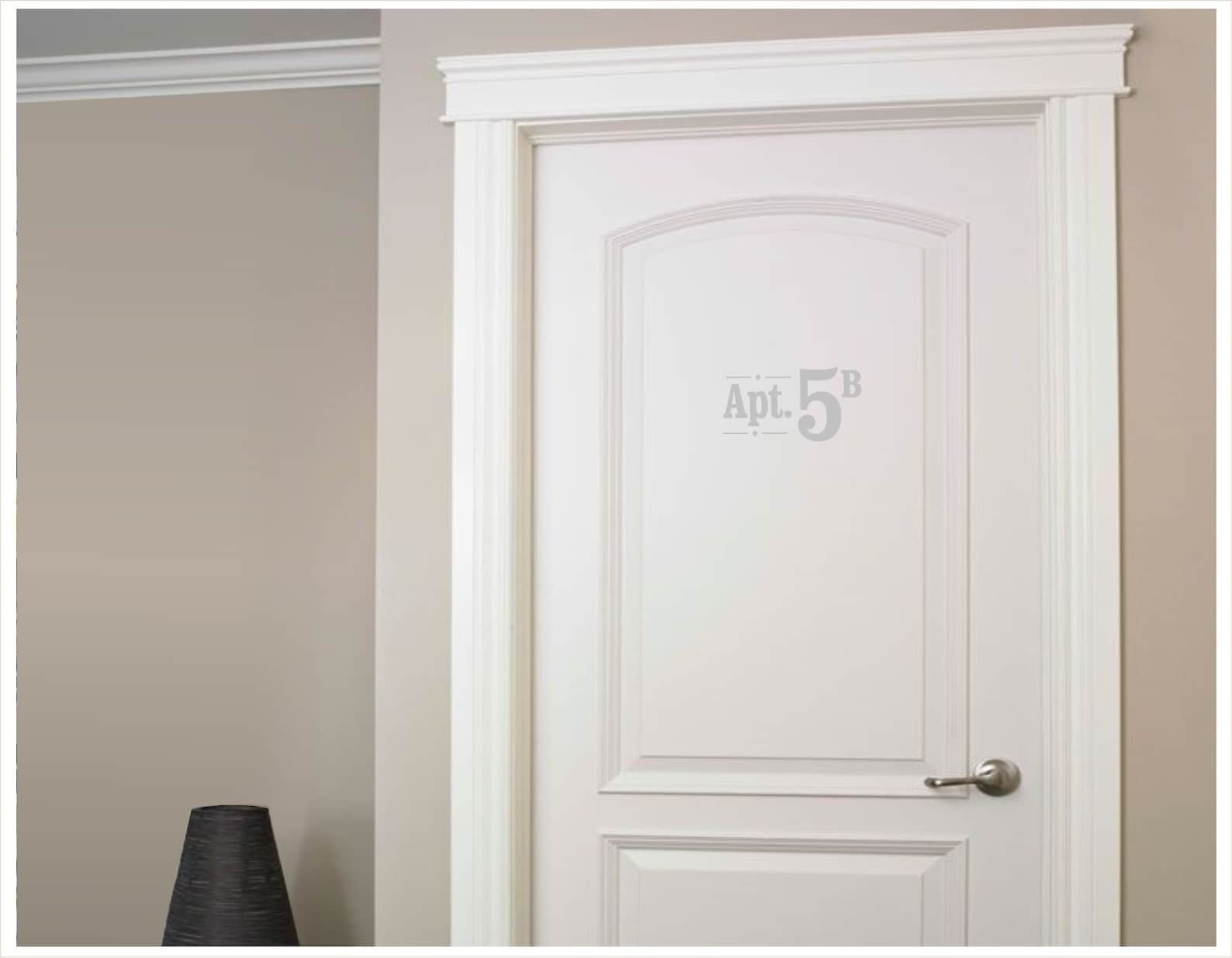 Apartment Number Decal, Room # Sticker for Home, House Door Number ...