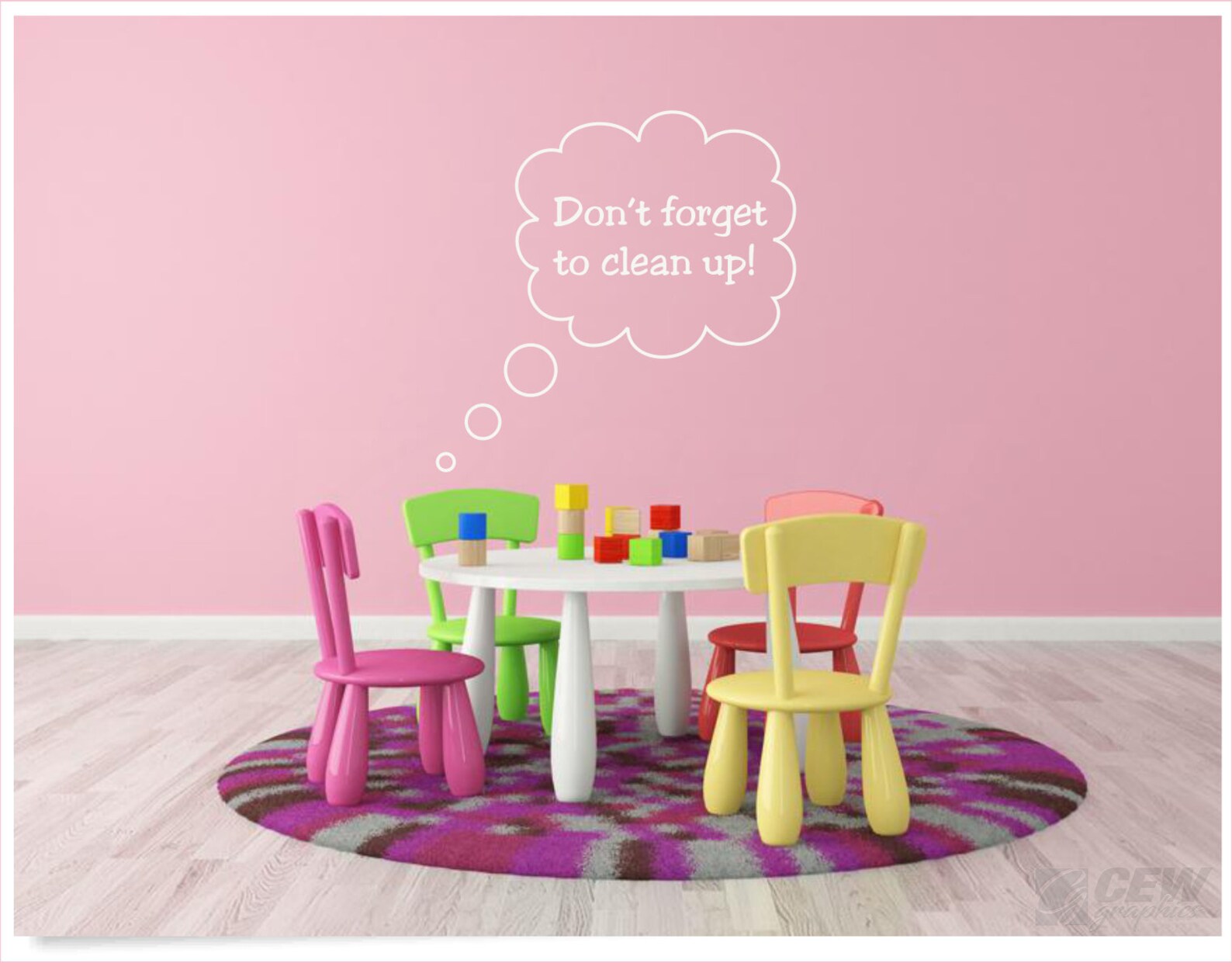 Clean Your Room Wall Decal Messy Kids Wall Quote Humor | Etsy