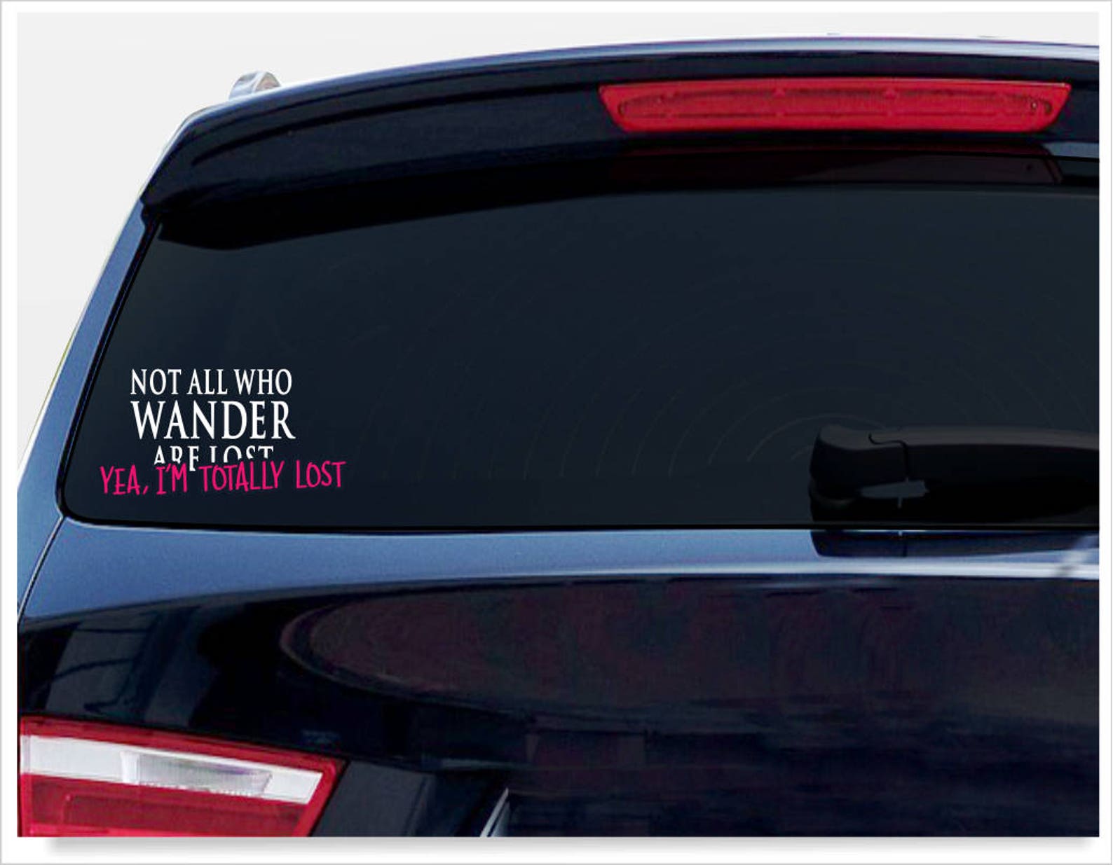 Funny Car Decal Quote, Fun Vehicle Humor, Make You Laugh, Bad Driver ...