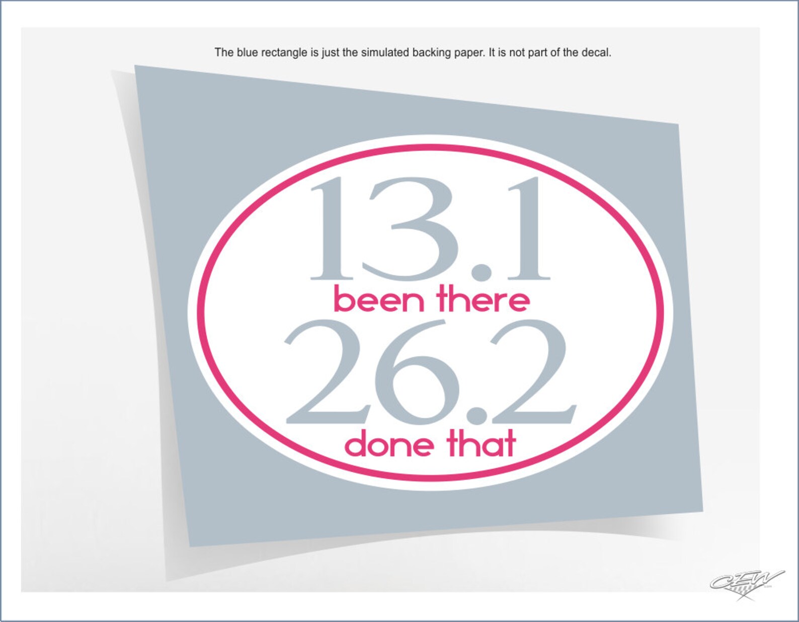 Marathon Runners Vinyl Decal , 13.1 Car Decal, 26.2 Runner Sticker ...