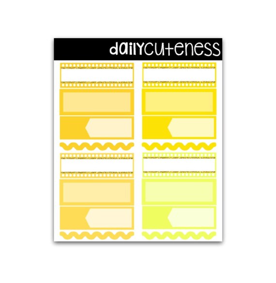 Yellow Functional Boxes | Etsy