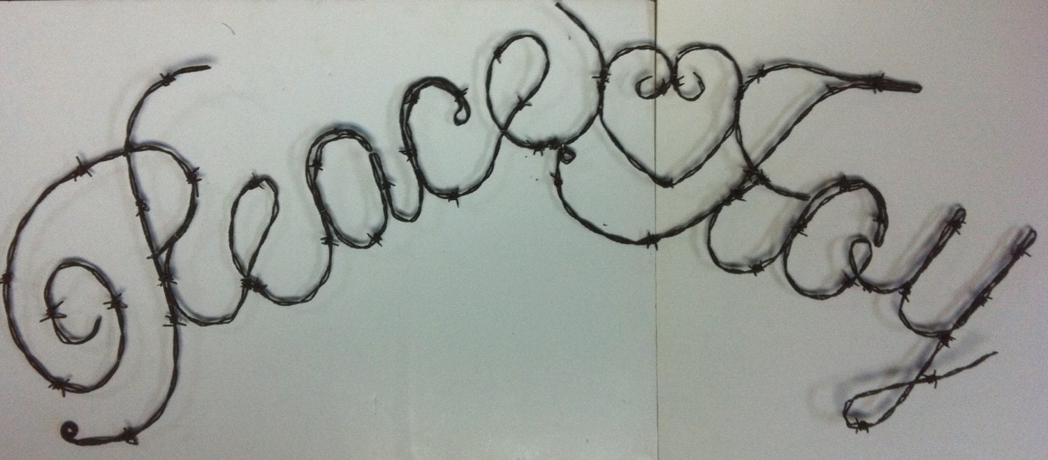 Names, Wall Decoration, Wire Name, Sculpture, Elizabeth, Happiness ...