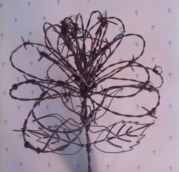 3D Art, Roses, Art, Wire Art, Restaurant Decor, Office Decor, House ...