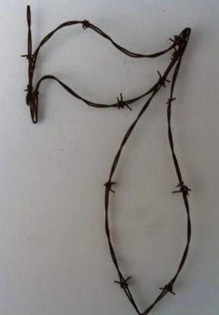 7, Lucky 7, Seven, Numbers, Any Number Available, Barbed Wire Art ...