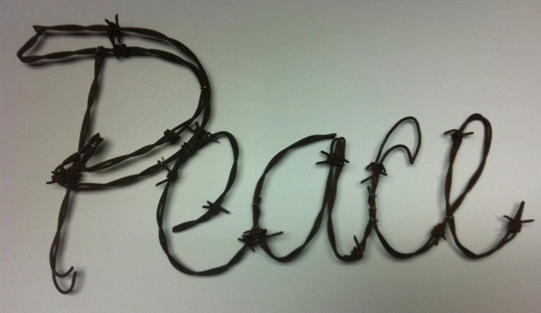 Barbed Wire, Names, Faith, Bible Verse, Religious, Peace Sign, Faith ...