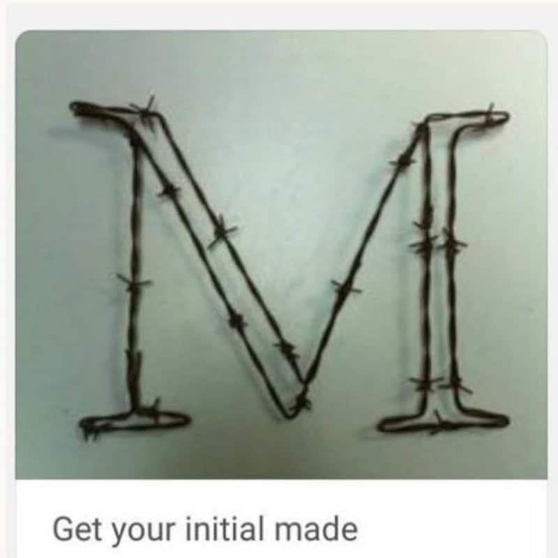 Barbed Wire Art - Etsy