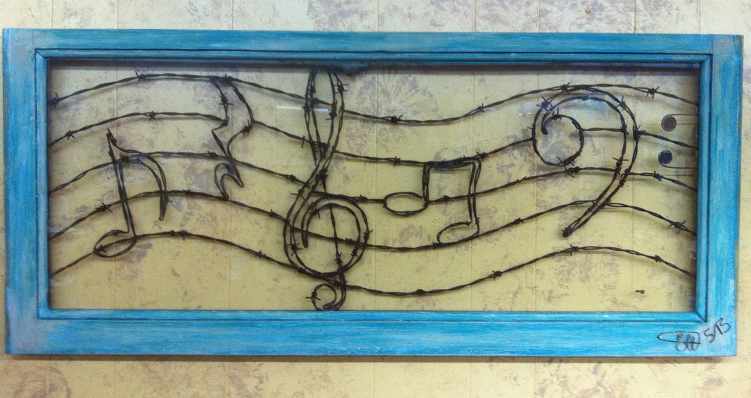 Music, Bass, Treble, Music Staff, Bass Clef, Notes, 80s, 60s, 70s - Etsy
