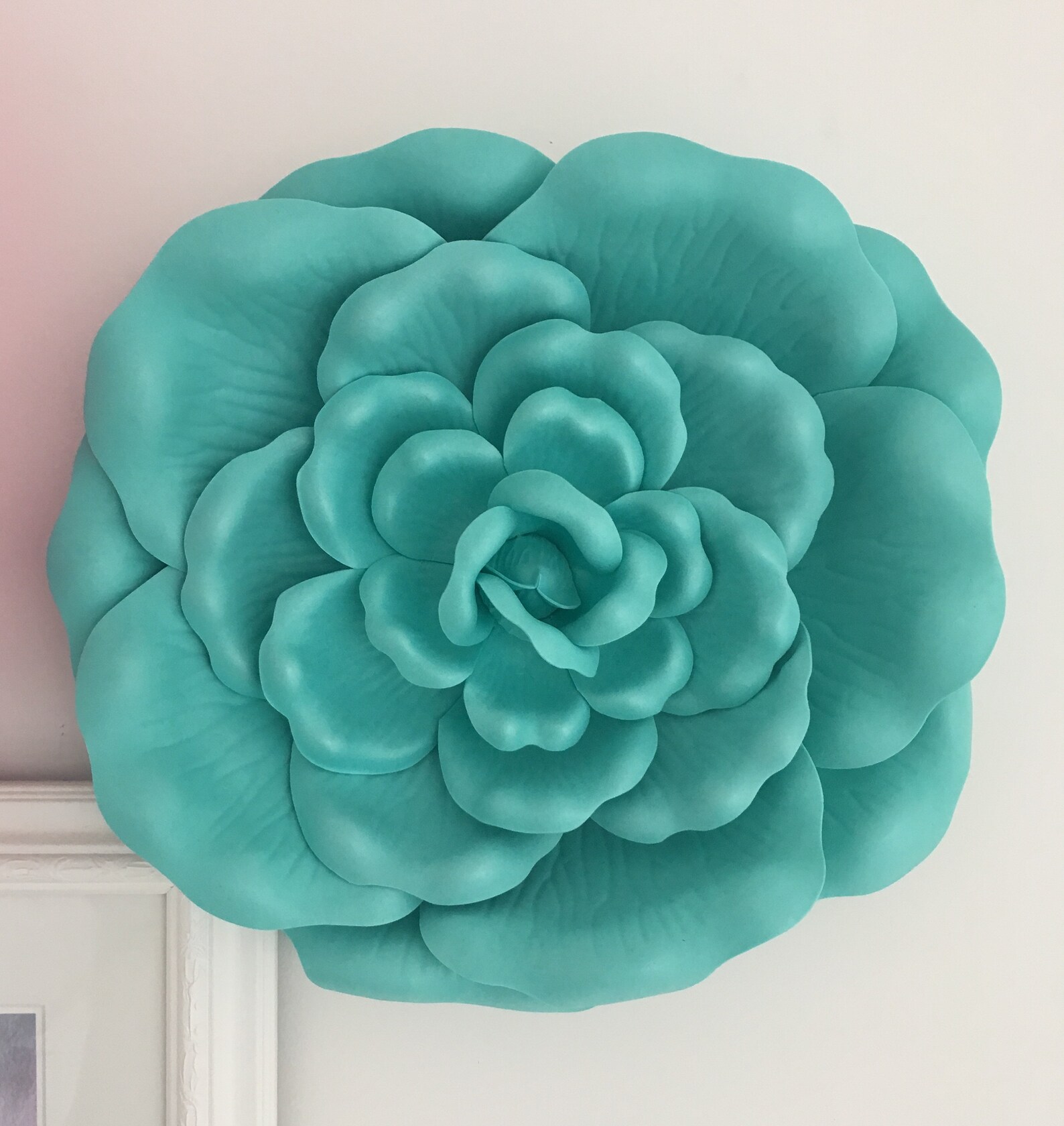 Large Wall Flowers 13 or 15 Decorative 3D Craft - Etsy