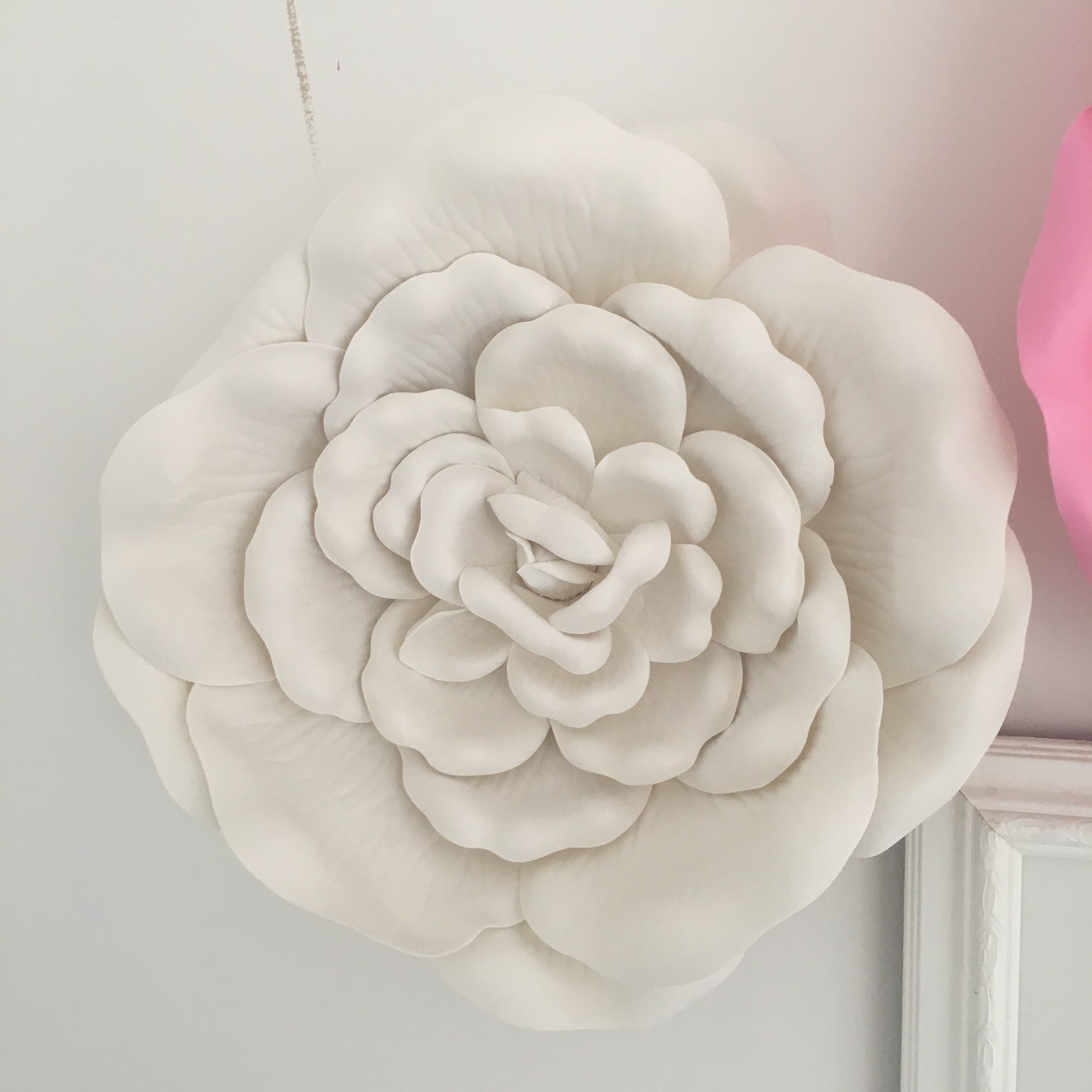 Large Wall Flowers 13 or 15 Decorative 3D Craft - Etsy