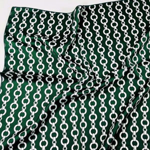 The LINKS Friendship Collection Green Black White Scarves Silk Blend ...