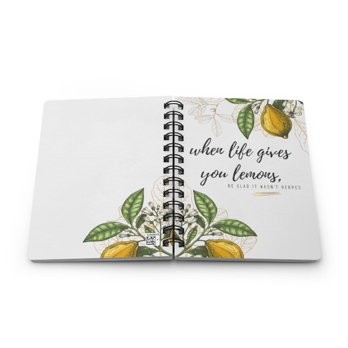 When Life Gives You Lemons Spiral Bound Journal - Etsy