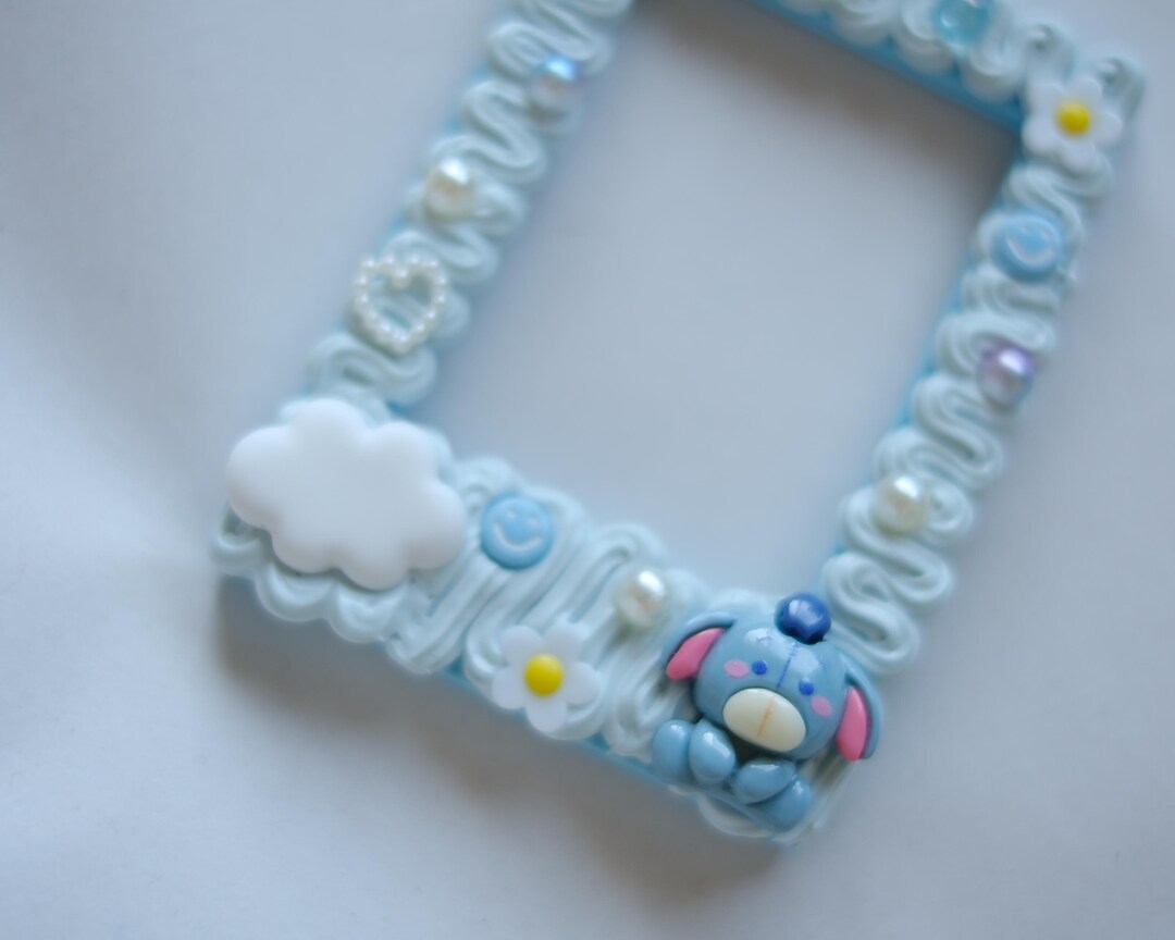 Cute Bear Frame / Decoden Instax Frame Magnet / Photo Magnet / Cute ...
