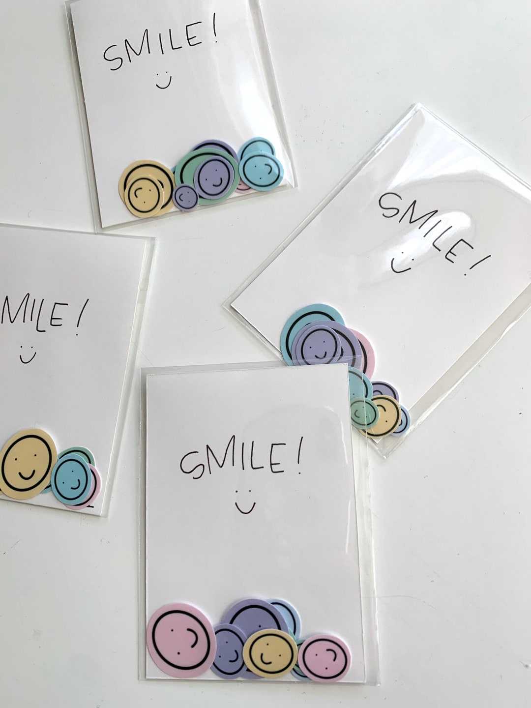 Smiley Face Sticker Pack (10 Pieces) // Smiley Stickers With Smile More ...