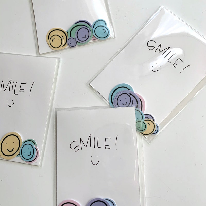 Happy Smiles Stickers - Etsy