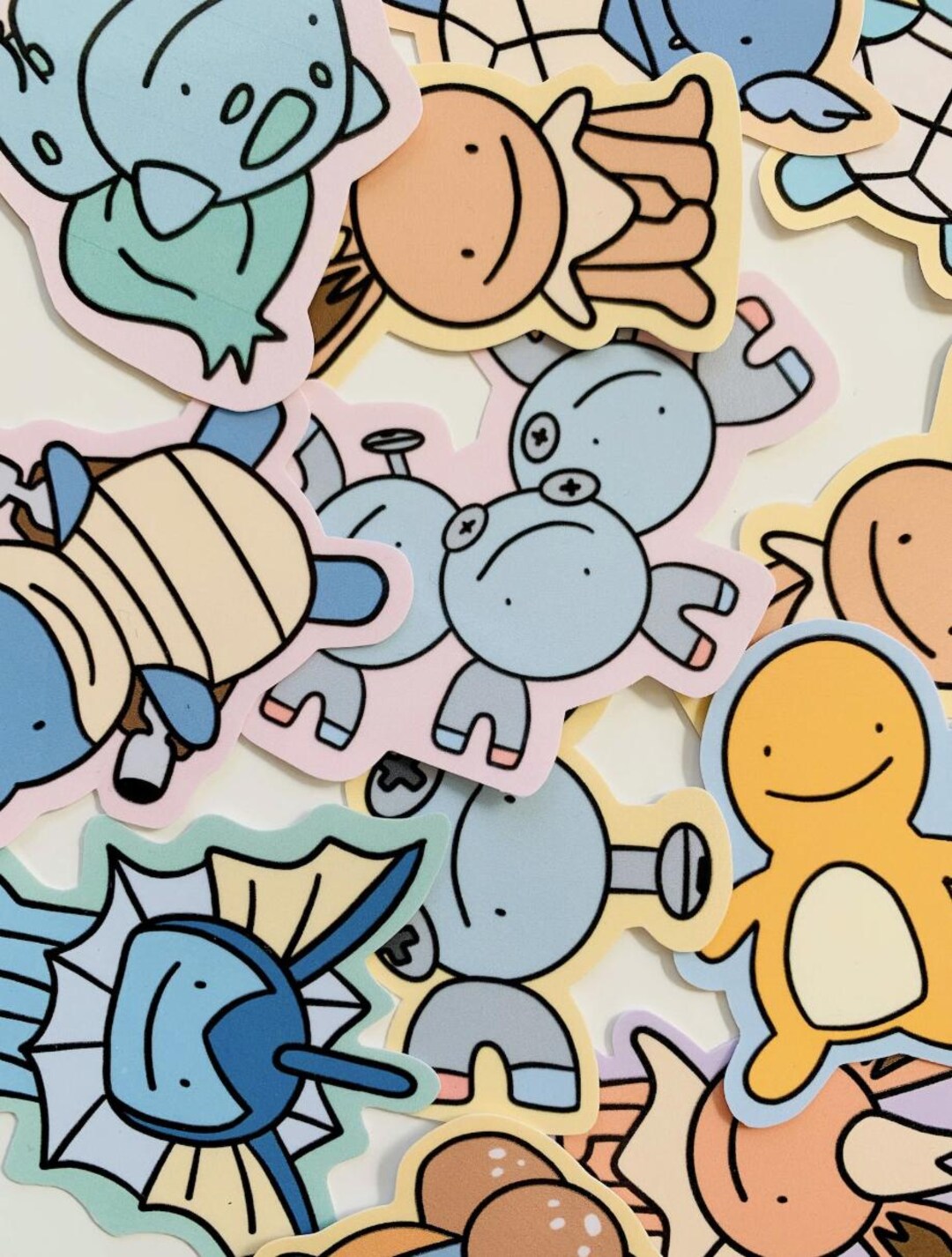 Ditto Poke Friends Vinyl Stickers - Etsy