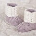 CROCHET PATTERN - Apricity Cable Baby Booties - Etsy