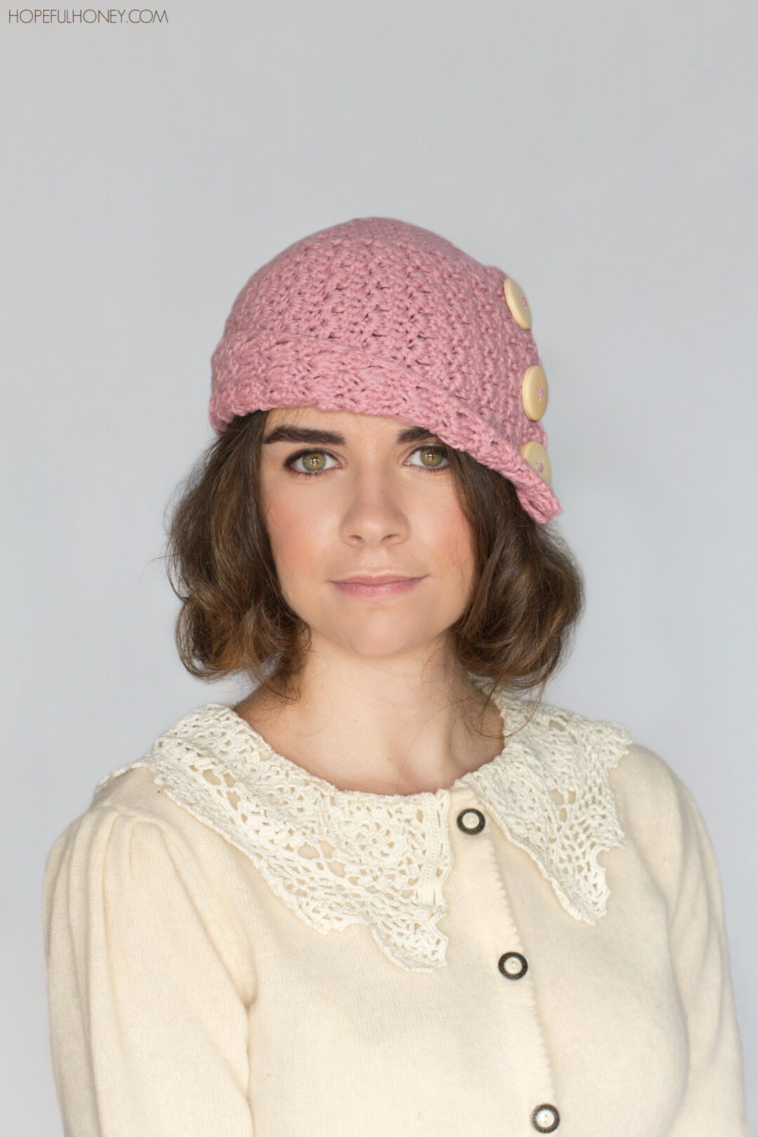 CROCHET PATTERN - Rosebud Cloche Hat, 1920's Flapper Hat - Etsy