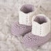 CROCHET PATTERN - Apricity Cable Baby Booties - Etsy