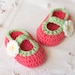 CROCHET PATTERN - Tootsie Fruity Baby Booties - Etsy