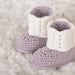 CROCHET PATTERN - Apricity Cable Baby Booties - Etsy