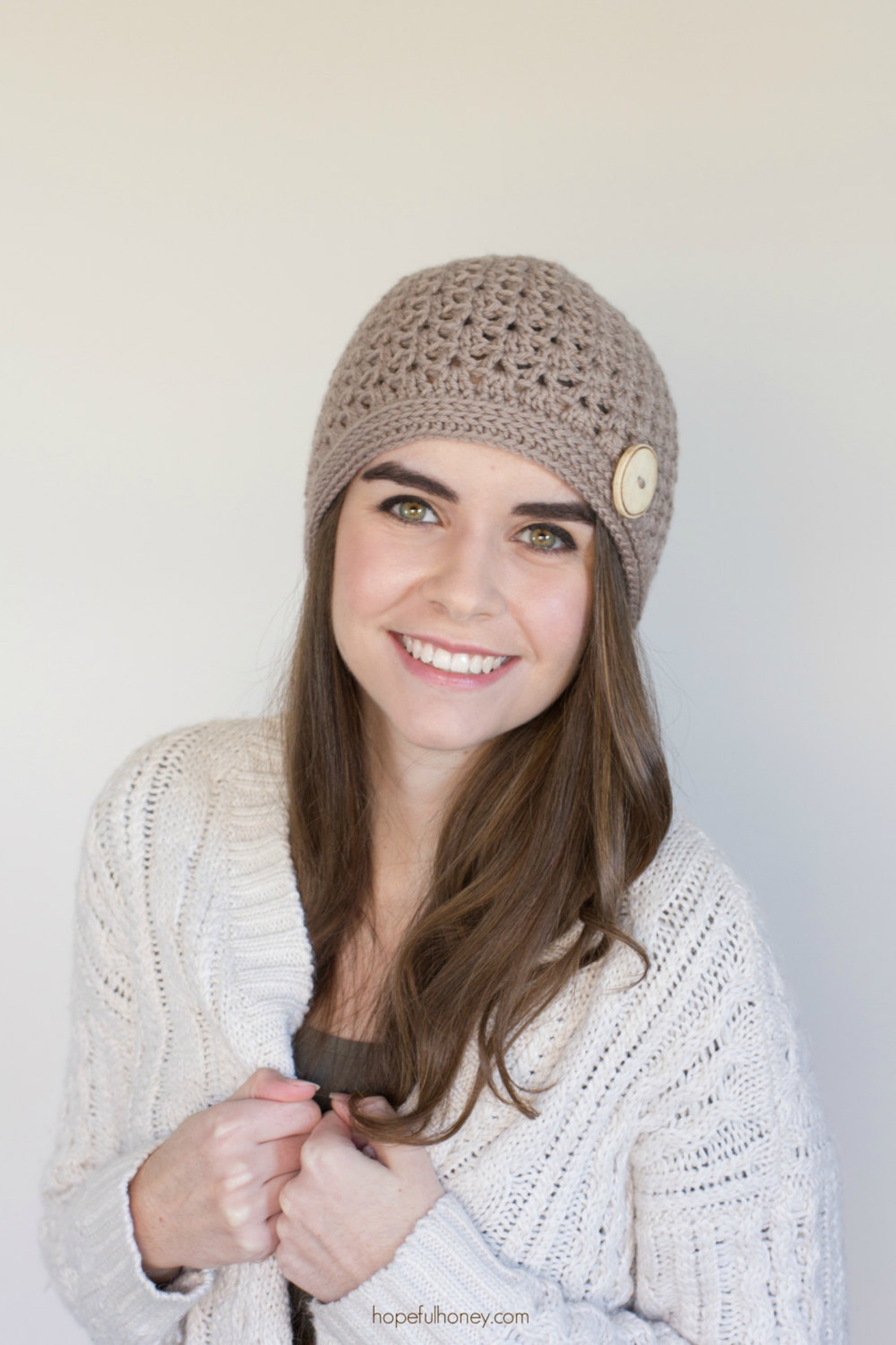 CROCHET PATTERN - Spiced Nutmeg Hat - Etsy