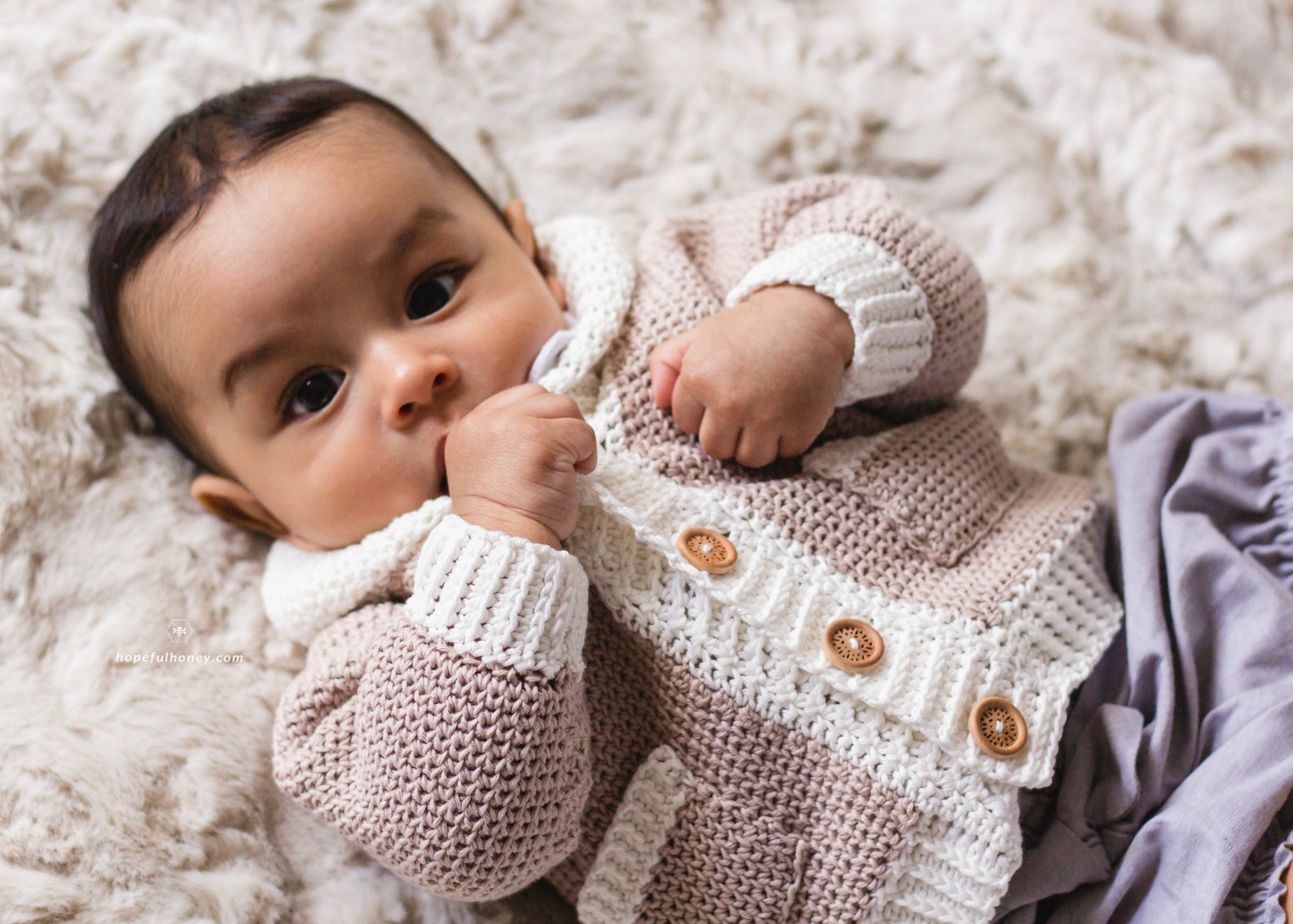 CROCHET PATTERN - "little Opa" Grandpa Cardigan - Etsy