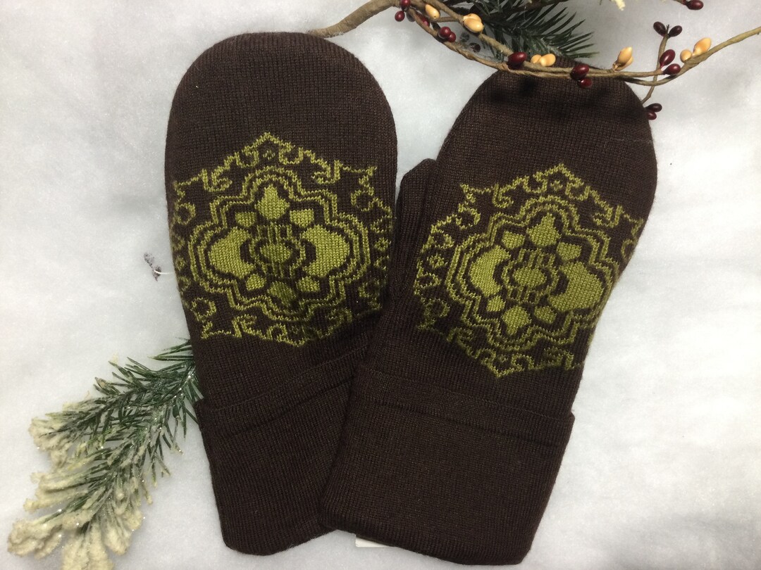 All of My Mittens Are Made From Repurposed Wool Sweaters. They Are ...