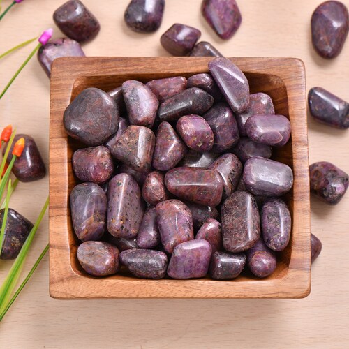 Xsotica 1 Ruby Tumbled Stone-natural Ruby Tumbled heart - Etsy