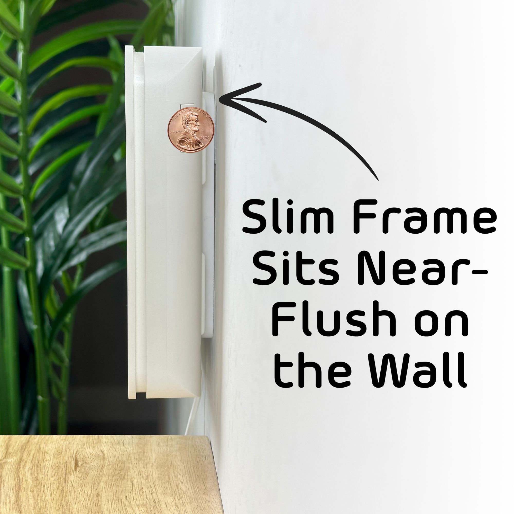 Slim Wall Mount for Ring Alarm Base Station Gen 1 & 2, Slim Design ...
