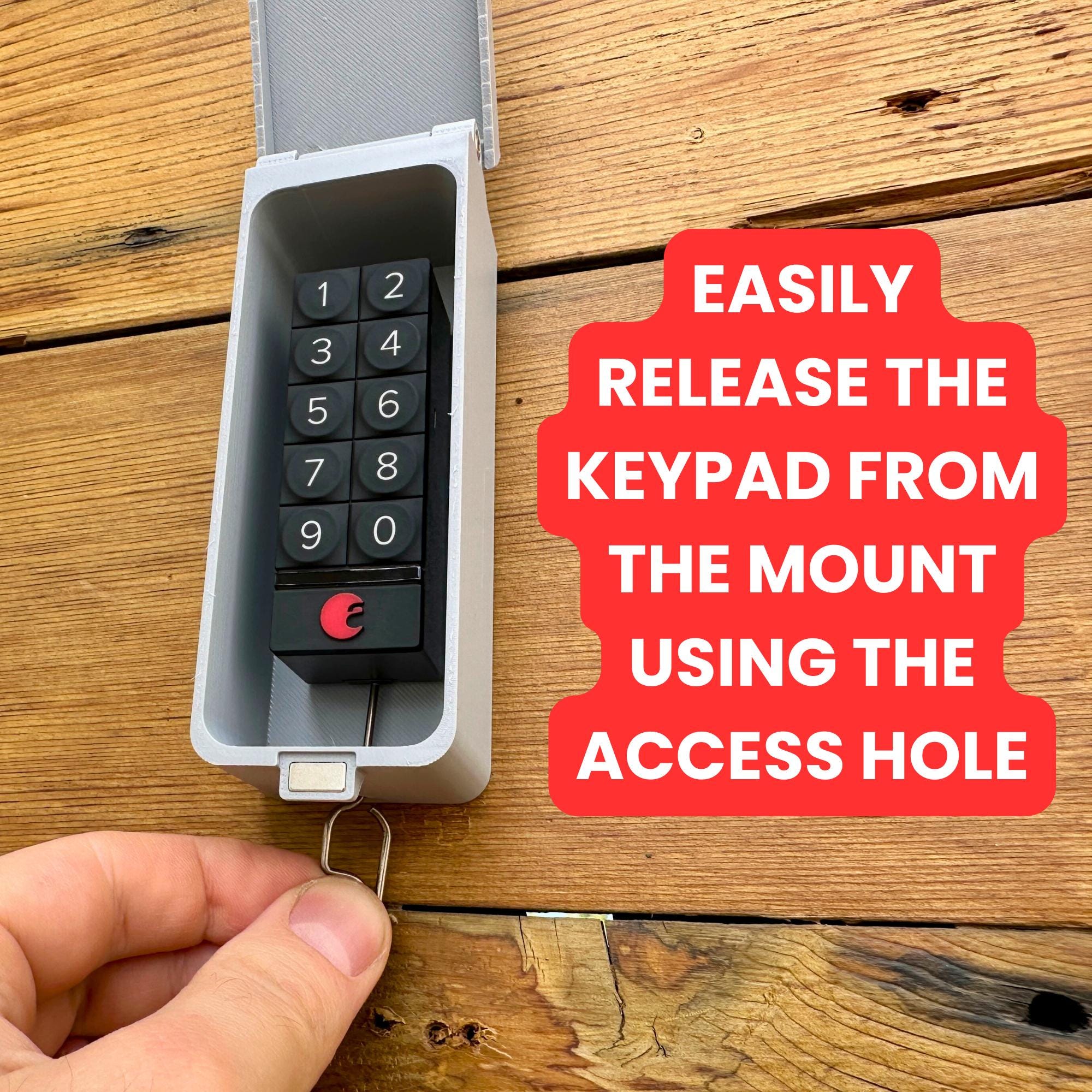 August / Yale Lock Keypad Enclosure - Weather-resistant Outdoor Housing ...