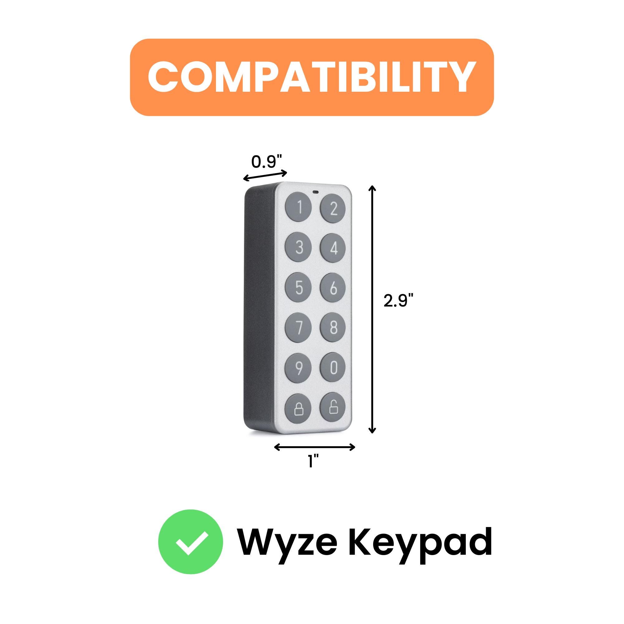 Wyze Lock Keypad Enclosure - Weather-resistant Outdoor Housing With ...