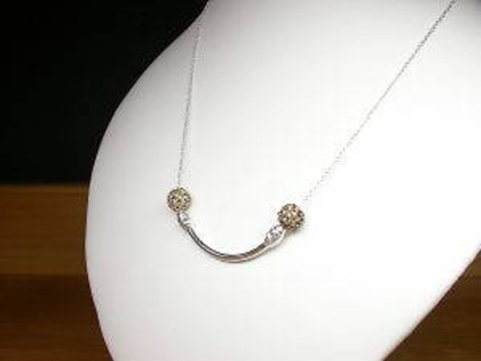 The Silver Smile Pendant | Etsy